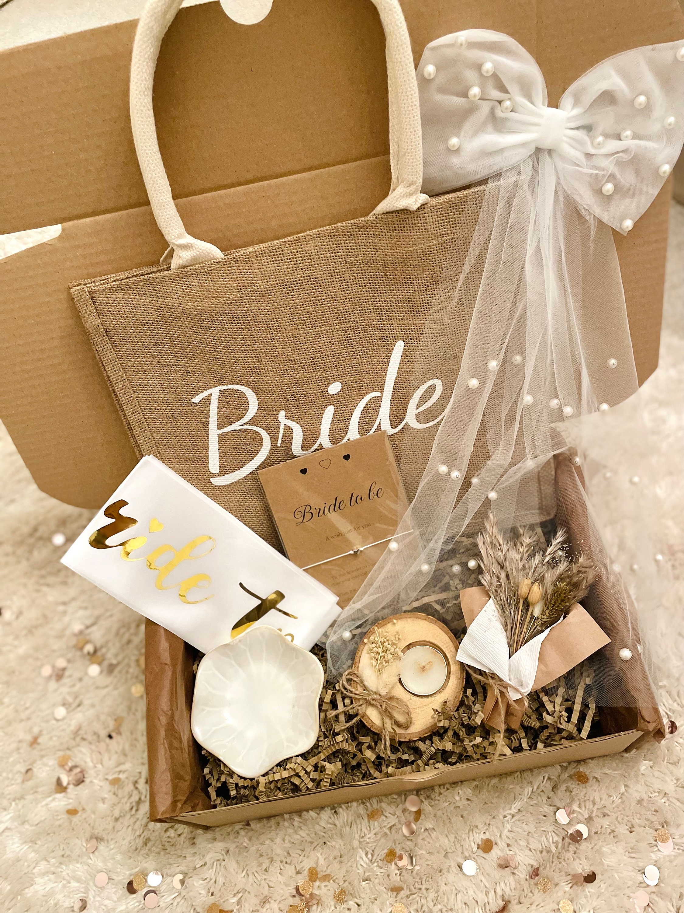 Bride to Be Gift Box, Wedding Gifts, Present for Bride, Unique Bridal ...