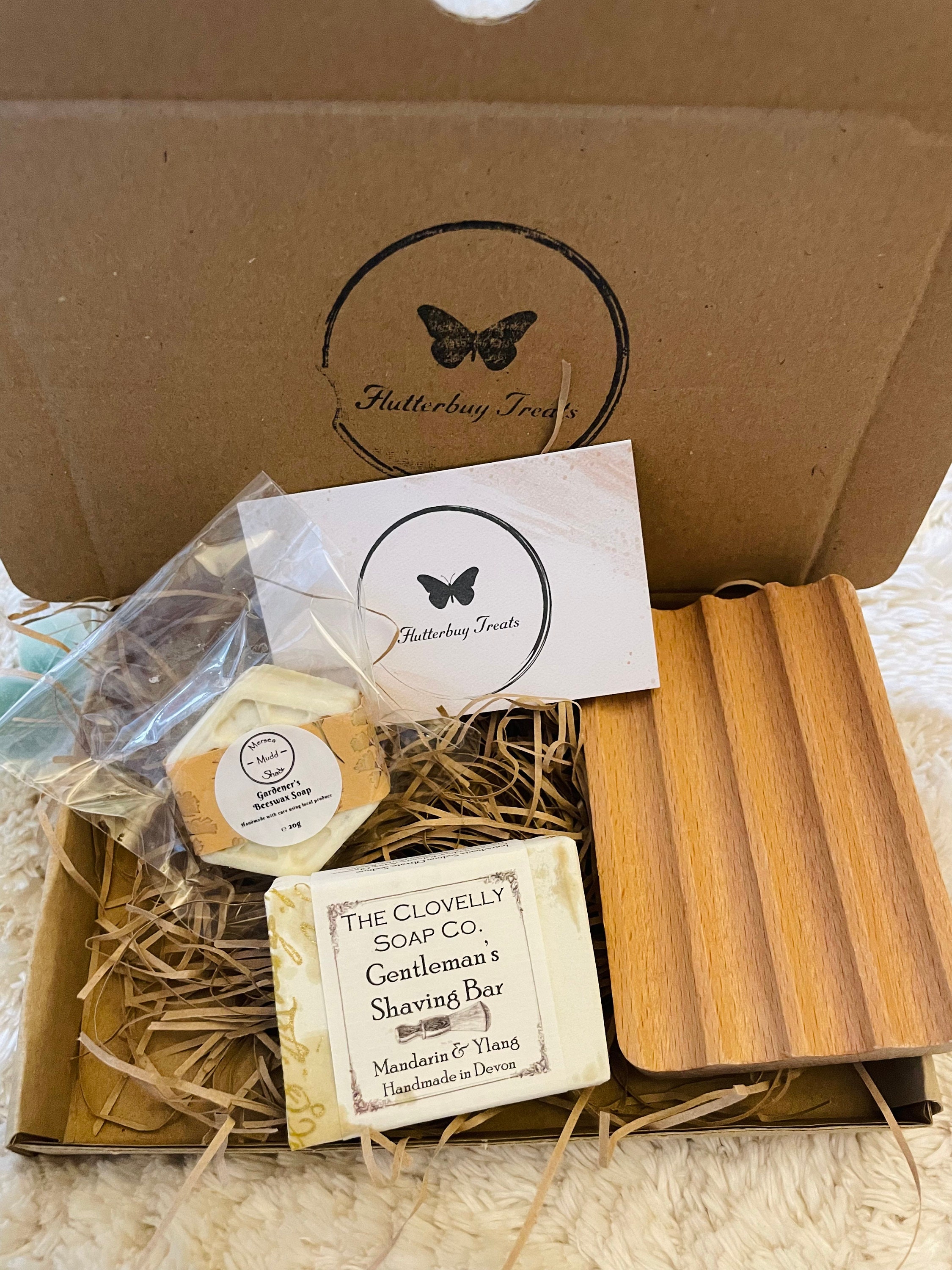 Mens Mini Pamper Box Treat Box for Him Gift Box for Him Men's Pamper Gift Box Spa Kit for Him ...