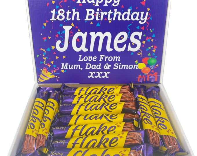 Cadburys Chocolate Flake Bouquet, Cadbury Flake, Gifts for Him and Her ...