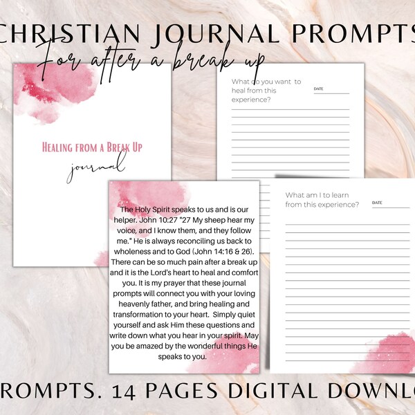 Christian Journaling Prompts - Etsy