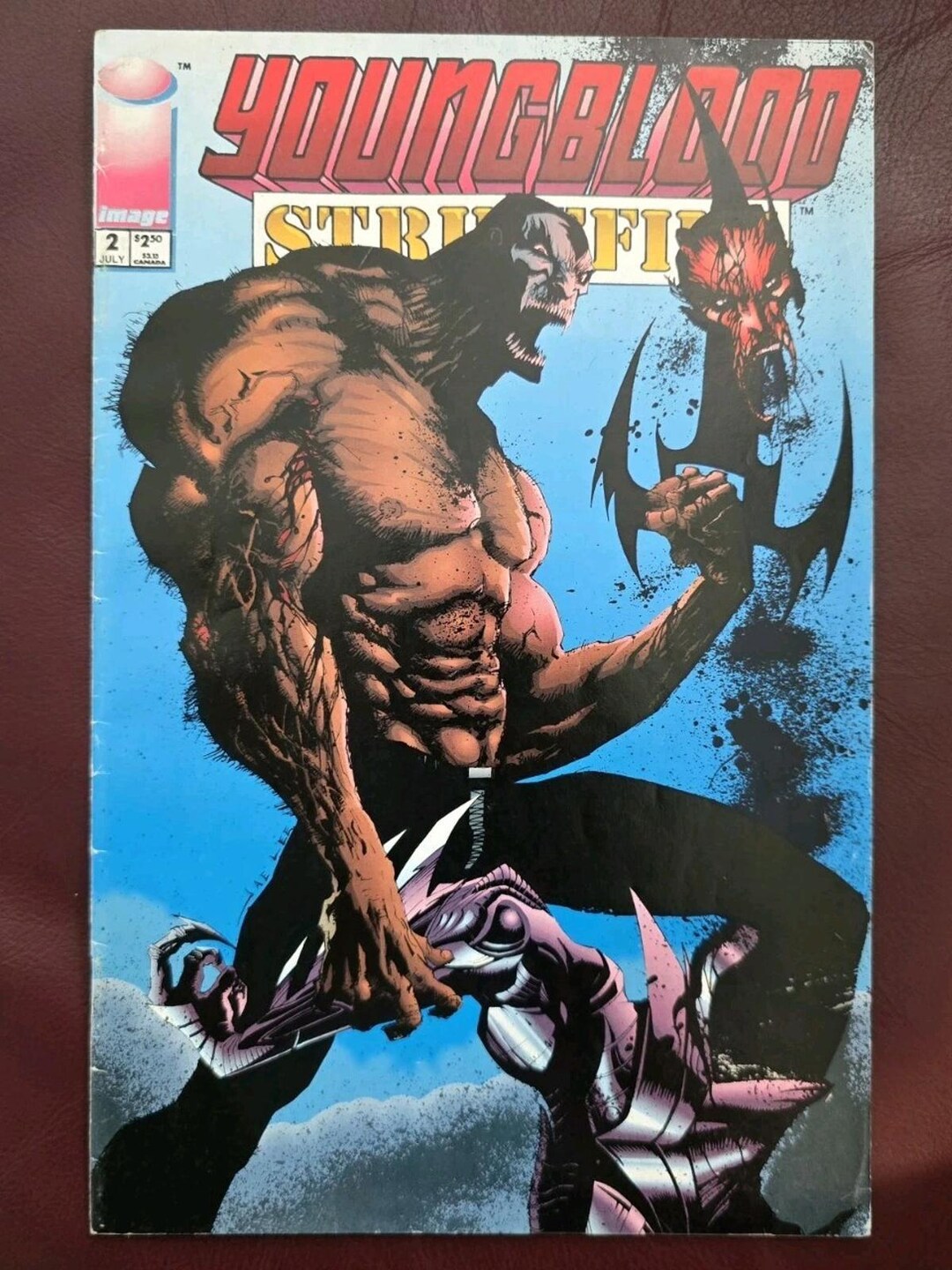 Youngblood Strikefile Comics VOL. 1, #2 Image July 2, 1993 Special ...