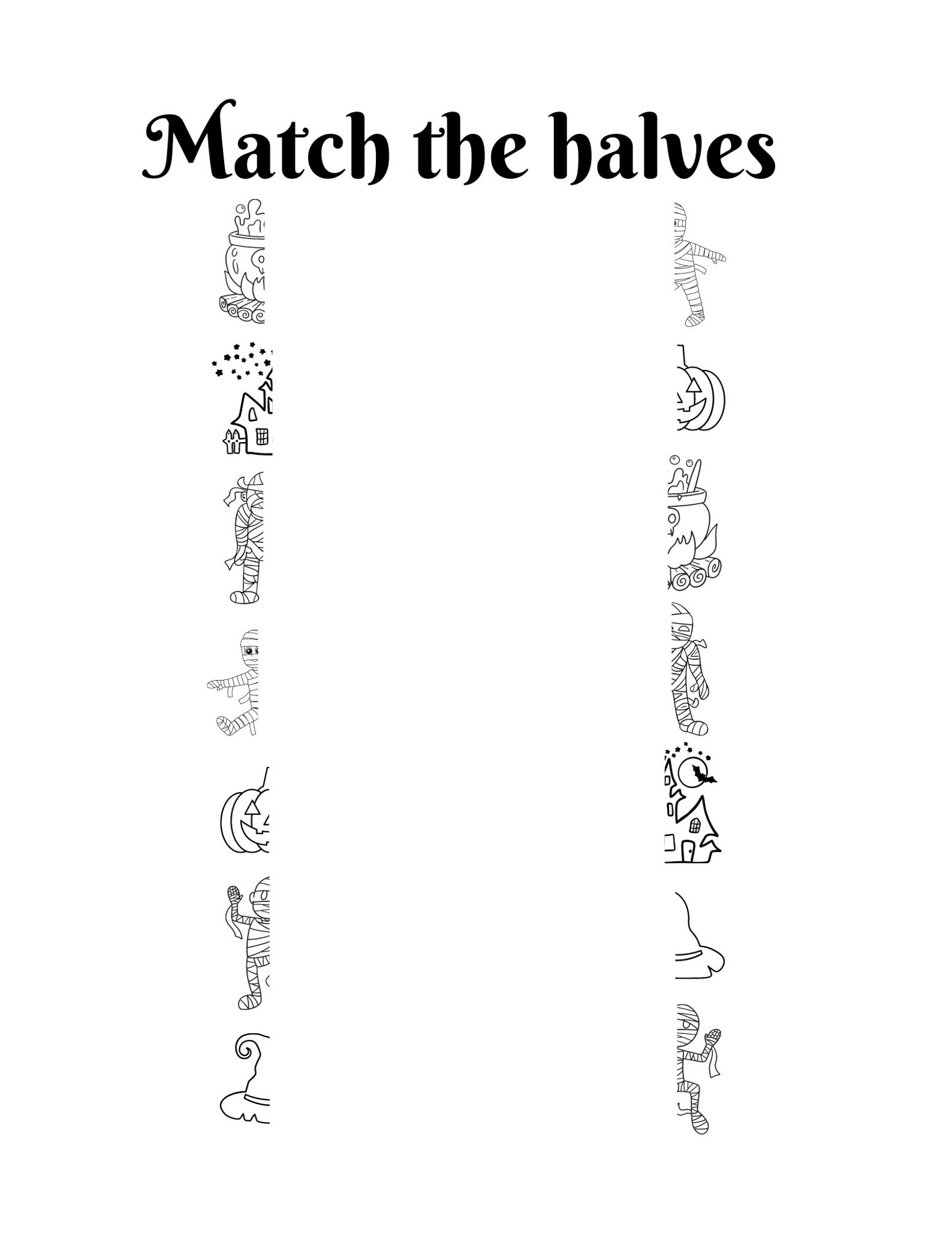 Halloween Activity Pages for Kids Coloring Pages, Word Search, Mazes ...