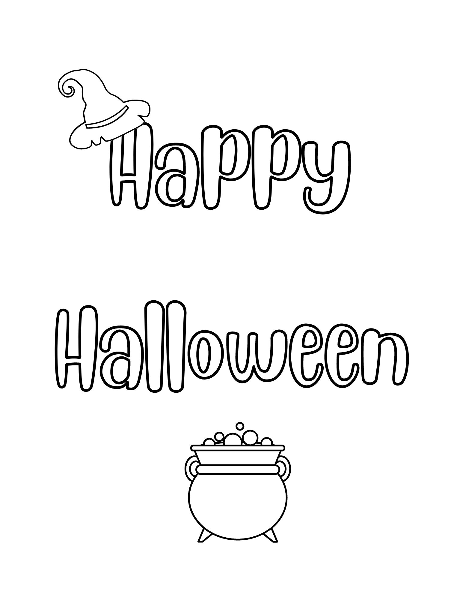 Halloween Activity Pages for Kids Coloring Pages, Word Search, Mazes ...