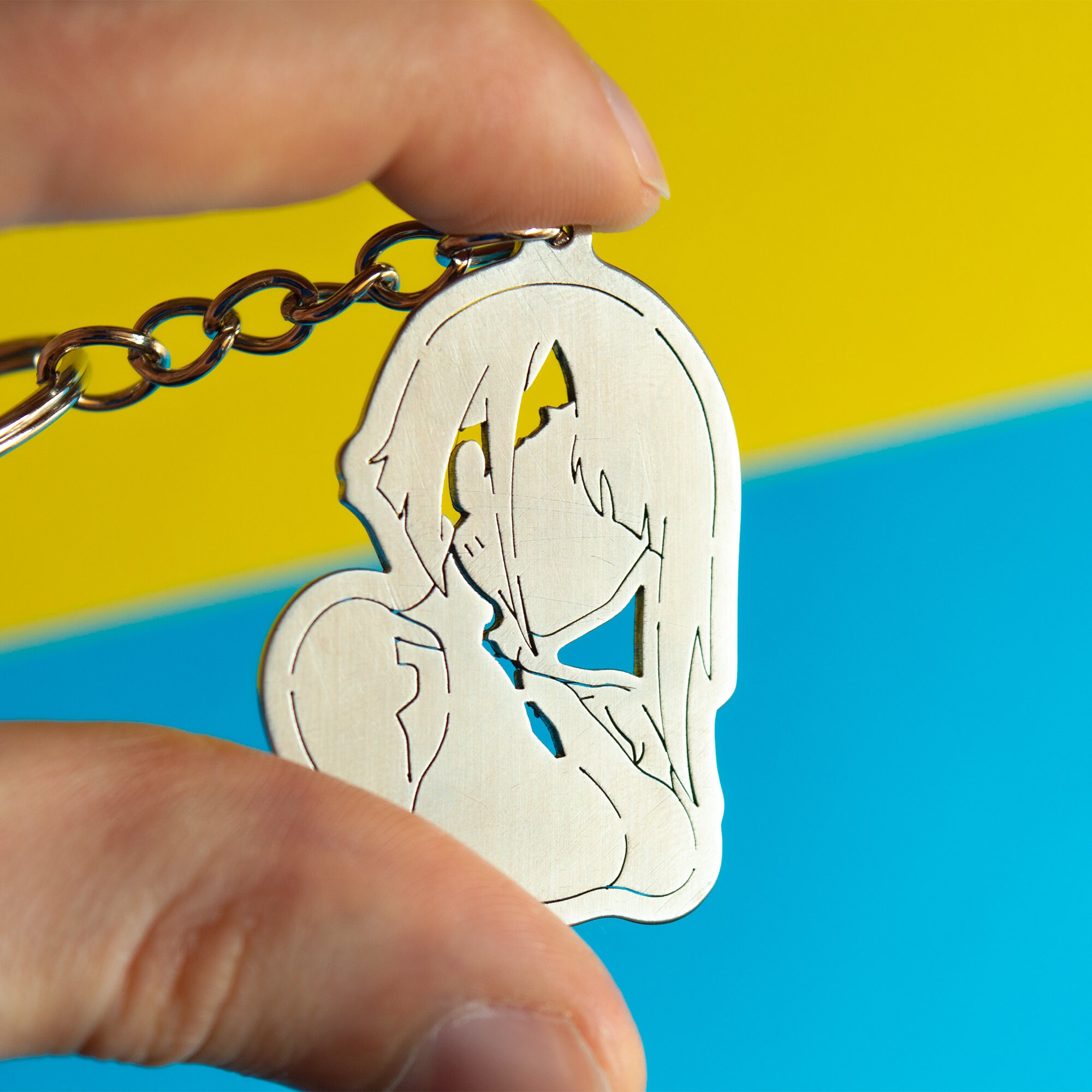 Fanmade Cyberpunk Character Keychain. Inspired by the Futuristic Anime ...
