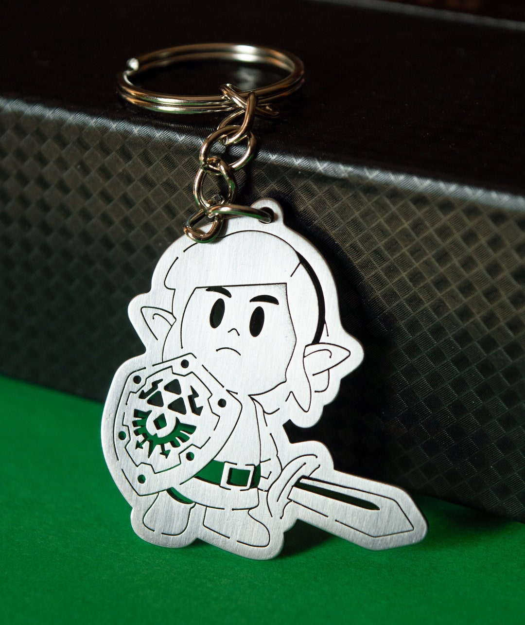 Fanmade Link Keychain, Stainless Steel. Nerdy Gift From the Legend of ...