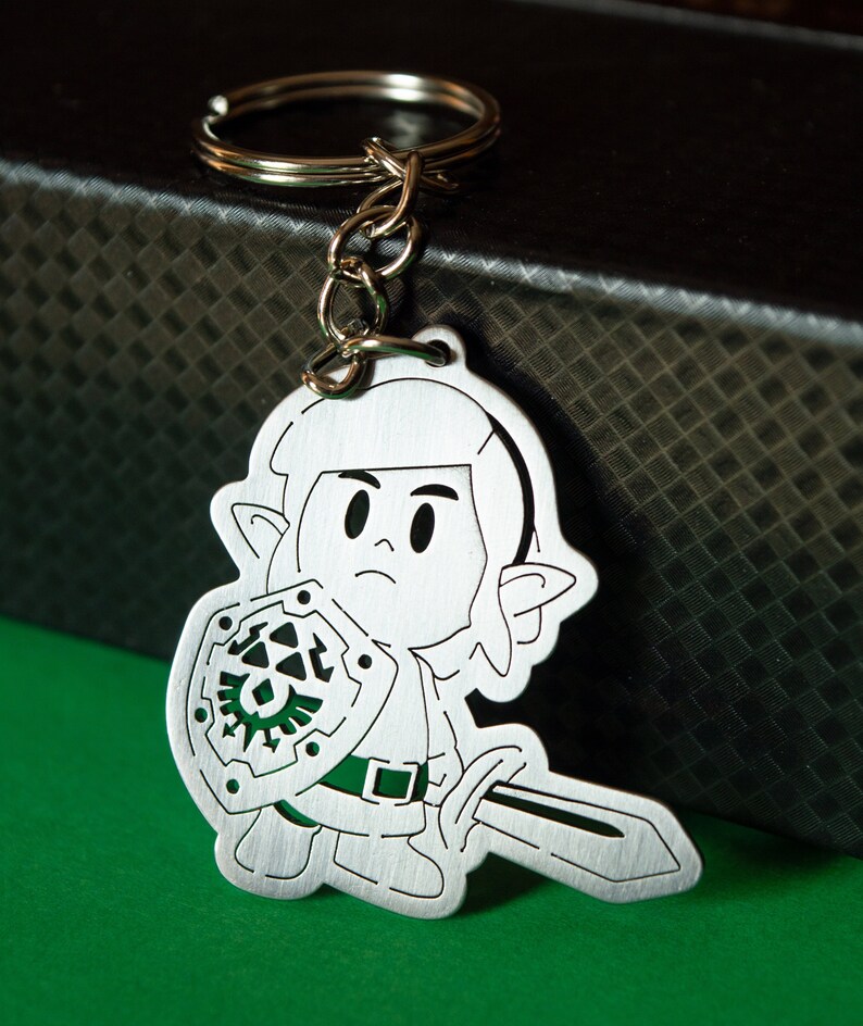 Fanmade Link Key Ring, in Stainless Steel. Nerd Gift From the Game the ...