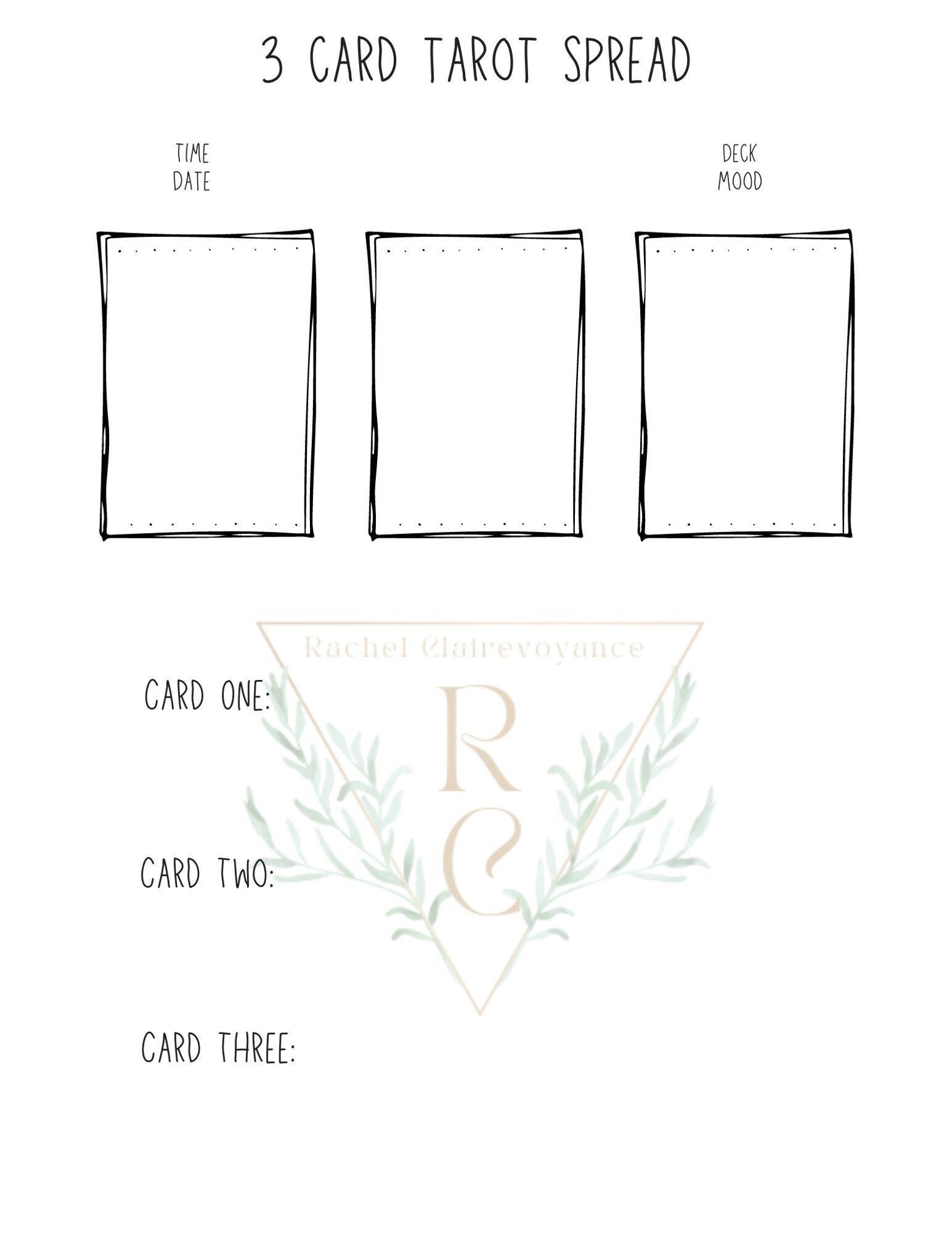 3 Card Minimalist - Etsy