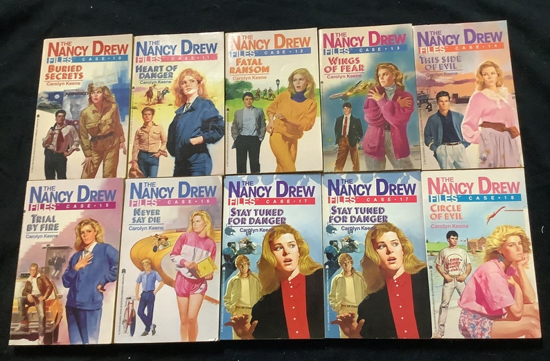 Vintage Nancy Drew Files: You Choose Titles, Build a Book Lot ...