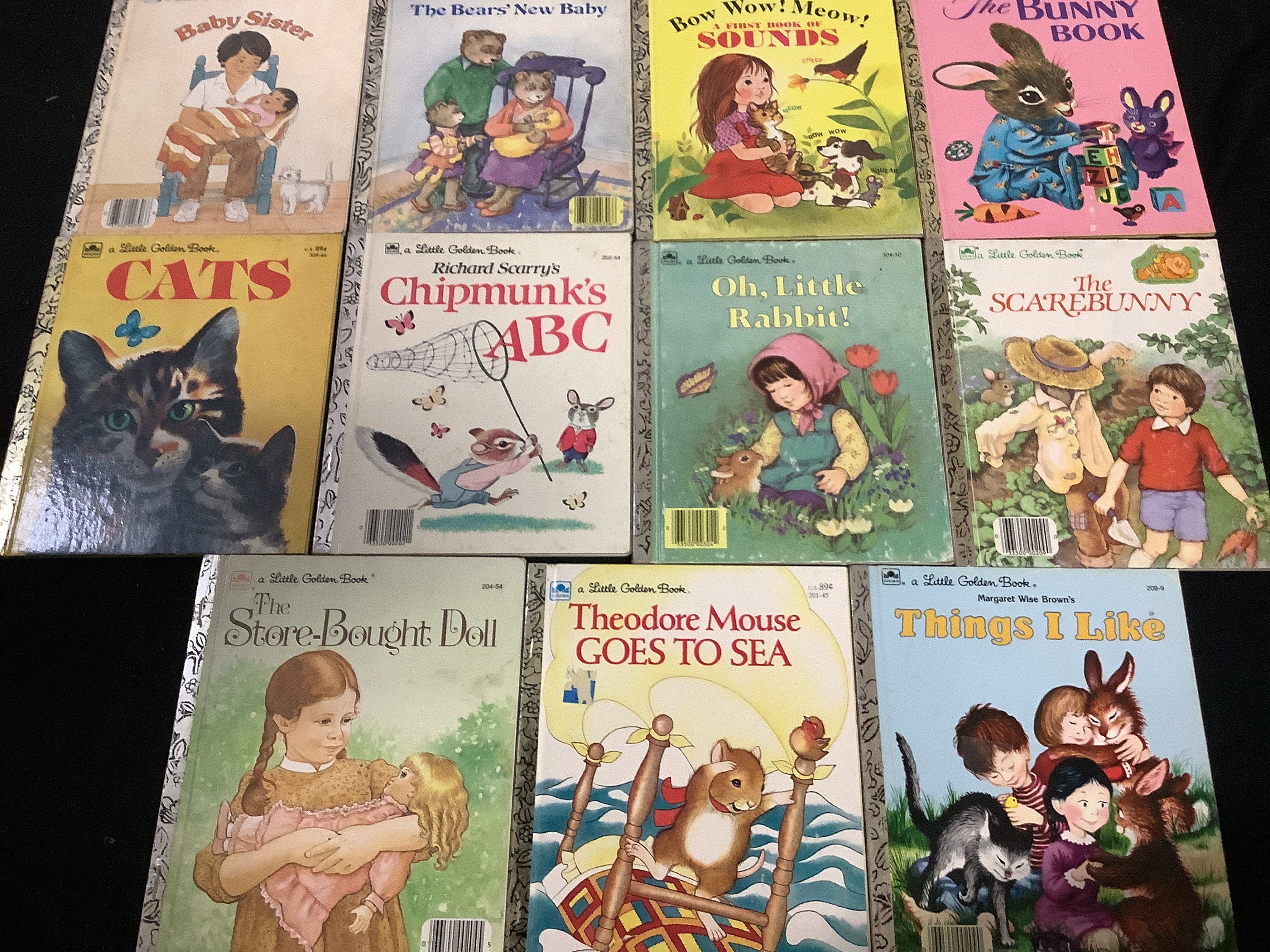 Build a Book Lot, YOU CHOOSE, Little Golden Books Assorted Many Years ...