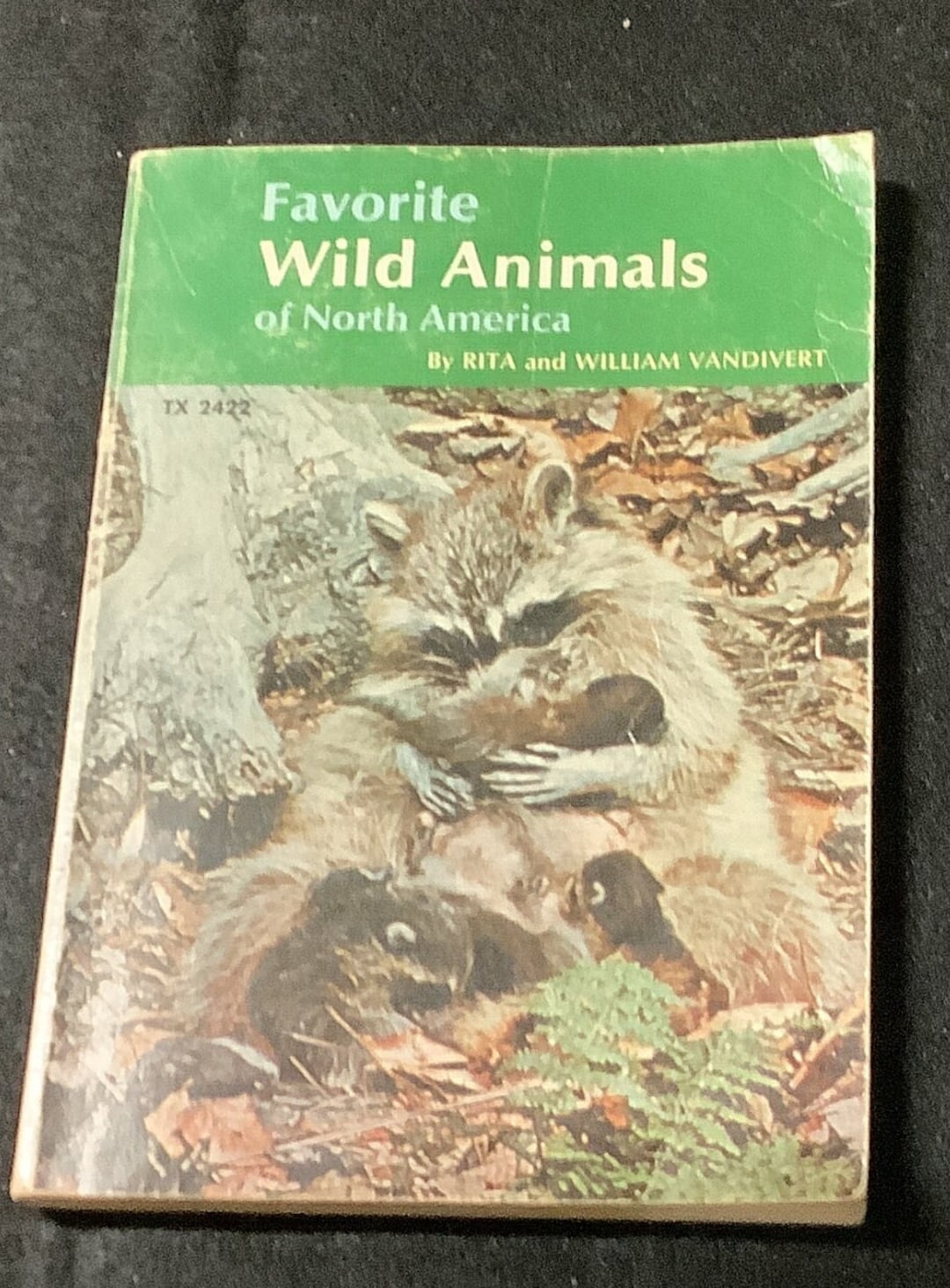 Favorite Wild Animals of North America 1973 Vintage Paperback Book Rita ...
