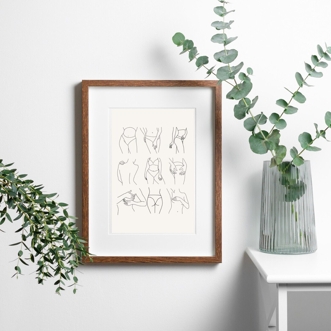 Feminist Art, Body Positivity Art, Body Positivity Print, Beautiful ...
