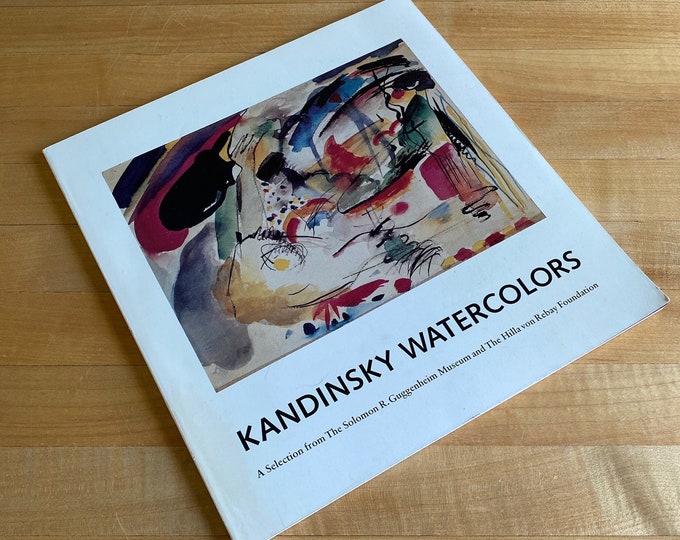 Kandinsky Watercolors From the Guggenheim Museum, Vintage Art Book - Etsy