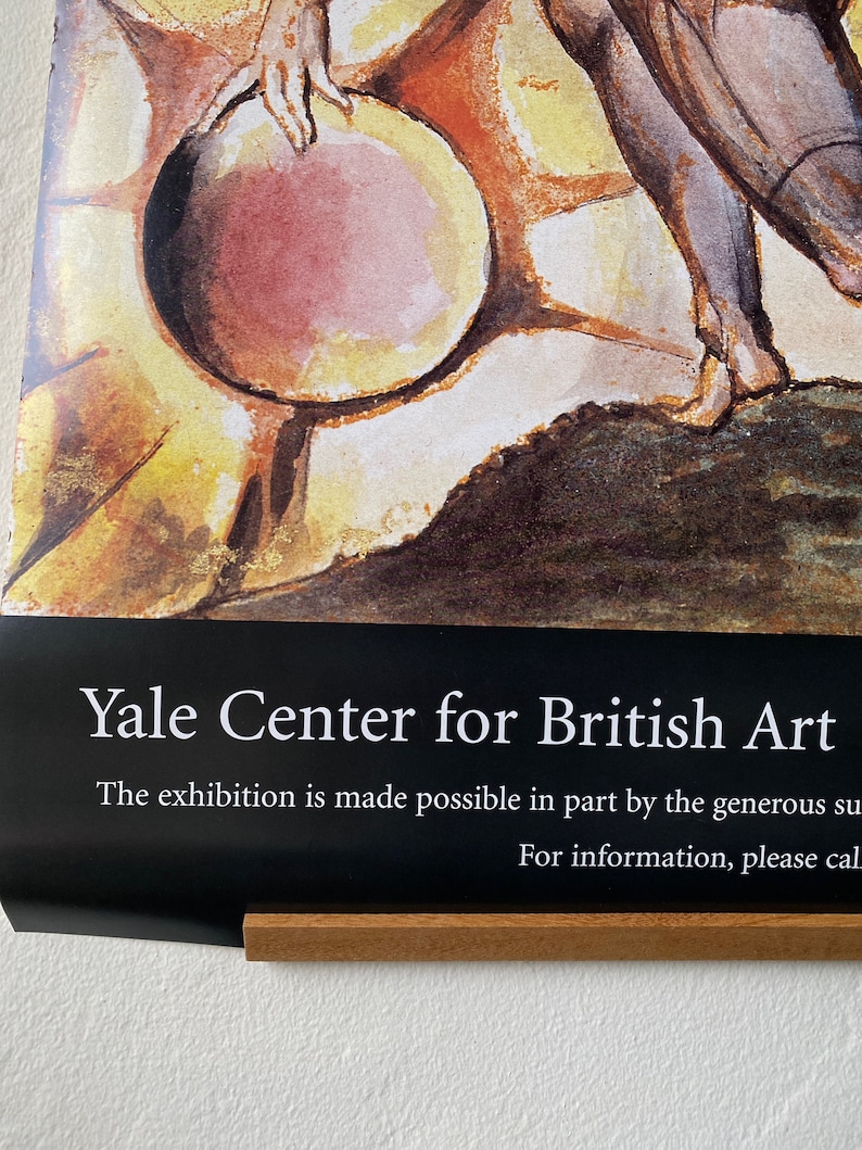 William Blake the Human Form Divine Unframed Poster Yale - Etsy