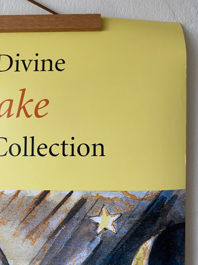 William Blake the Human Form Divine Unframed Poster Yale - Etsy
