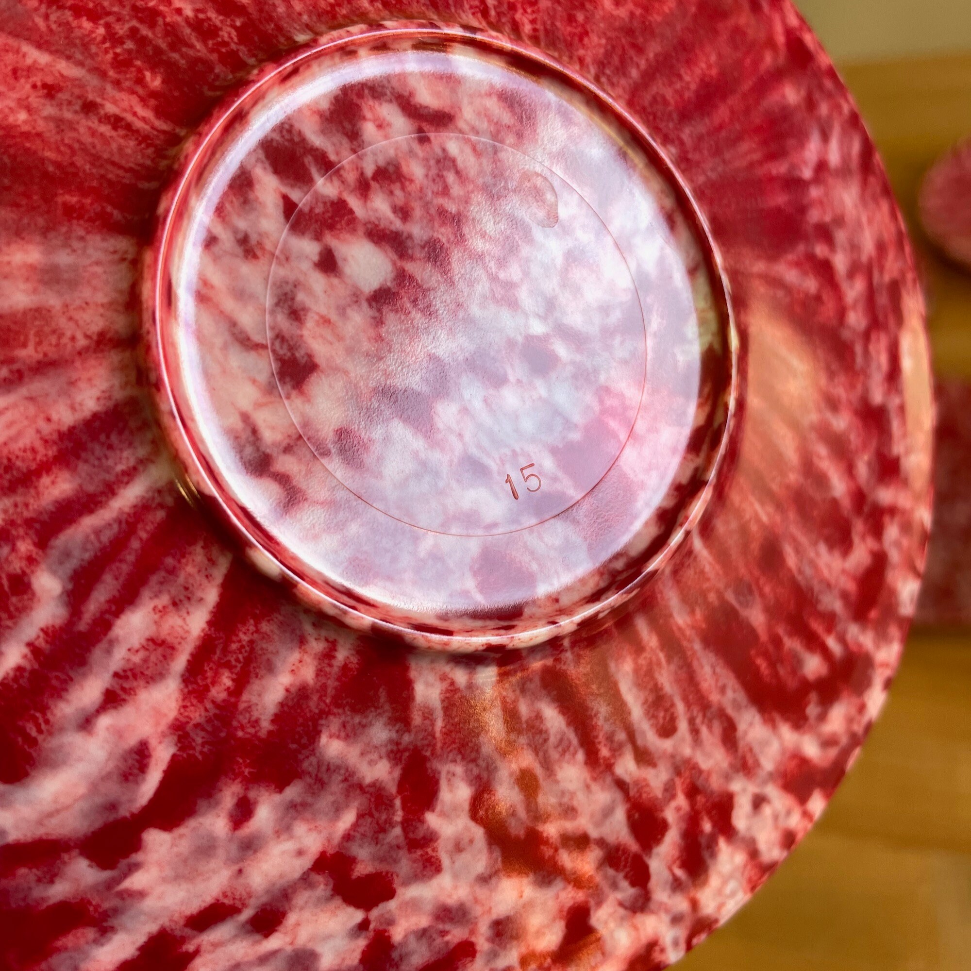 Vintage Speckled Red and White Confetti Melamine Melmac Cups - Etsy