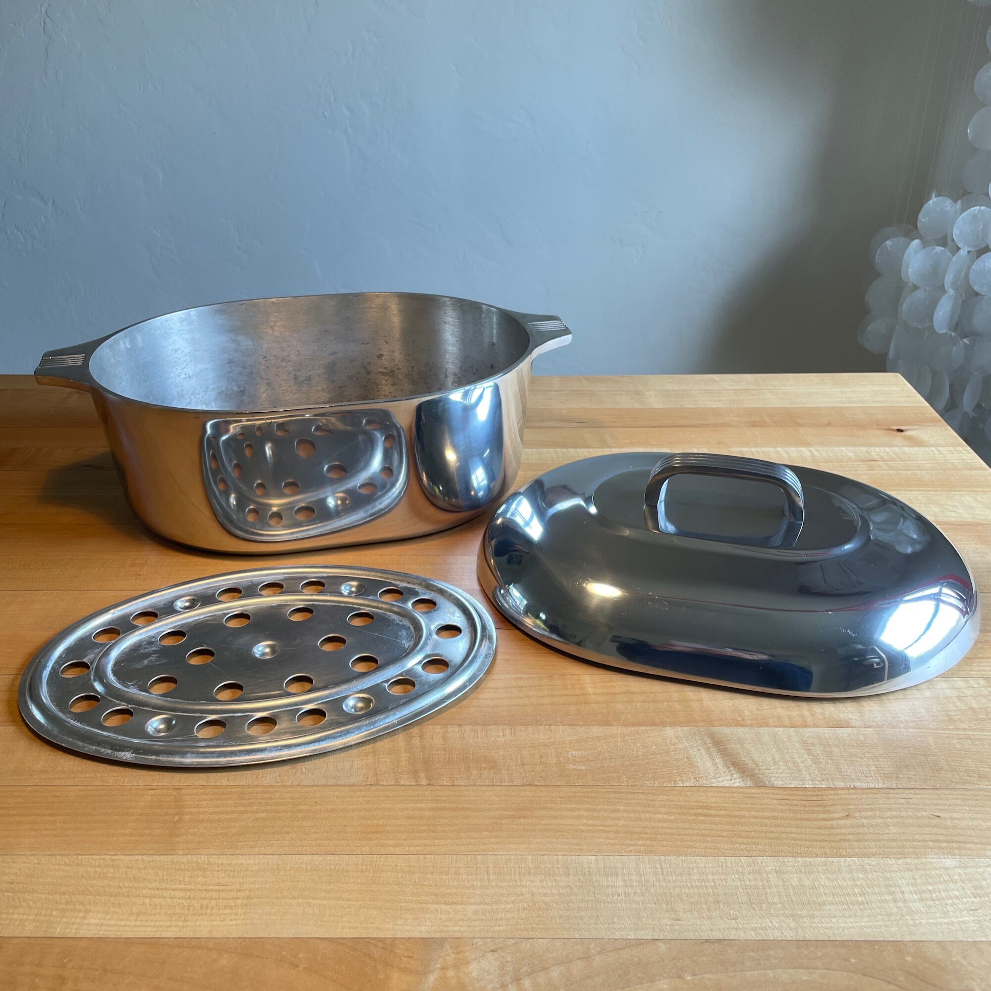 Vintage Wagner Ware Magnalite GHC 4265 8 Quart Roaster Dutch - Etsy