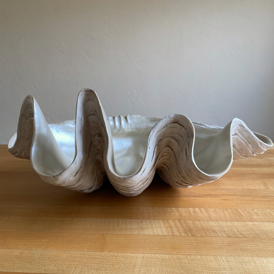 Giant Faux Clam Shell - Etsy