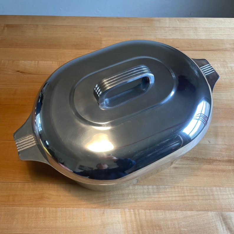 Vintage Wagner Ware Magnalite GHC 4265 8 Quart Roaster Dutch - Etsy