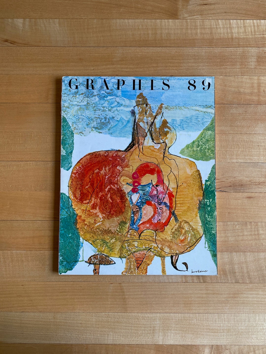 Graphis Magazine Issue 89, 1960, Imre Reiner Cover Art - Etsy