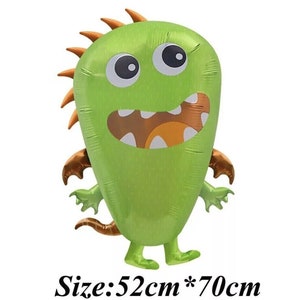 Little Monster Balloon Set Birthday Decorations Party 7 Pieces Balloons ...