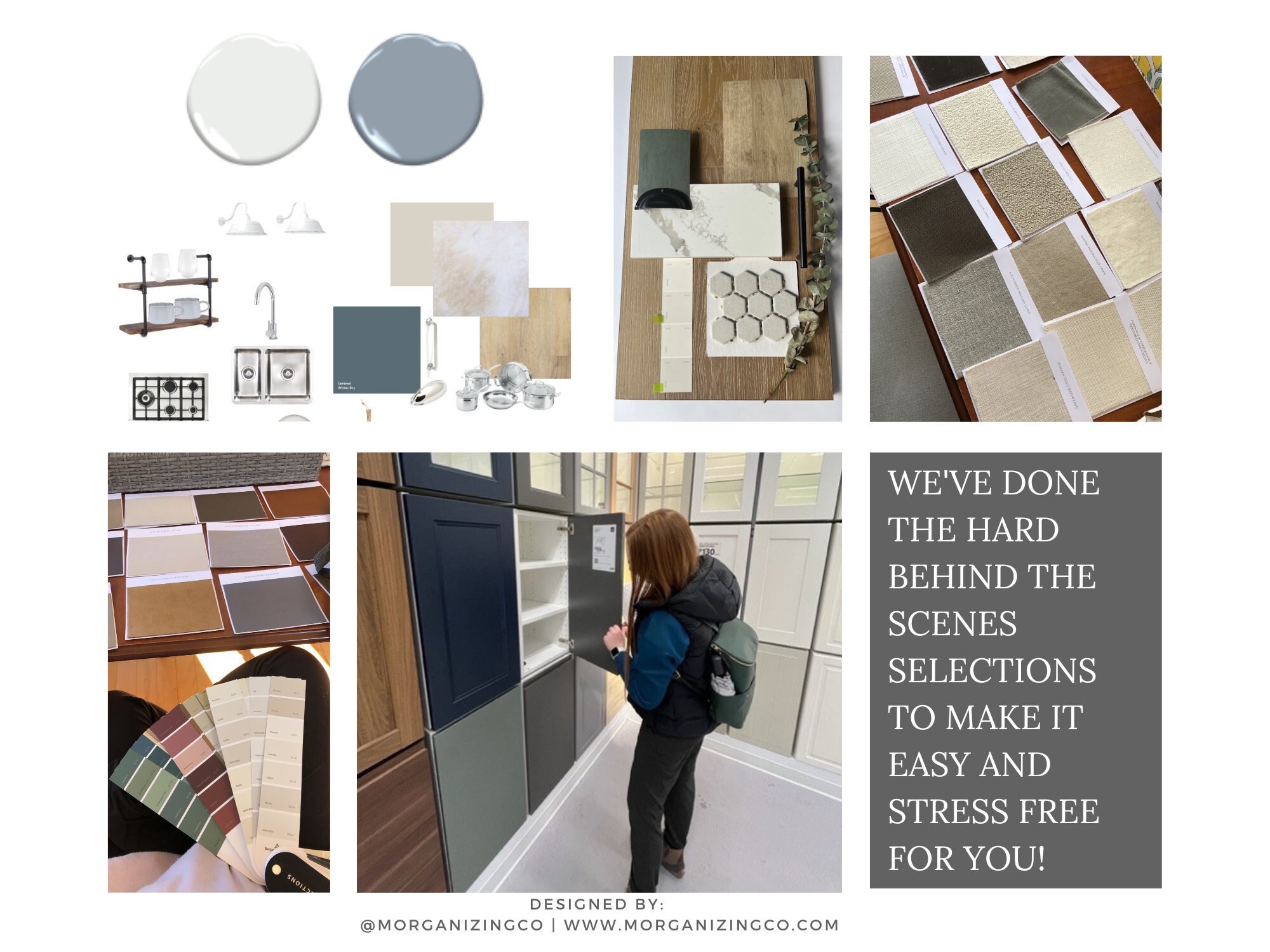 Modern Farmhouse Living Room Design, Mood Board Template, Mood Board ...