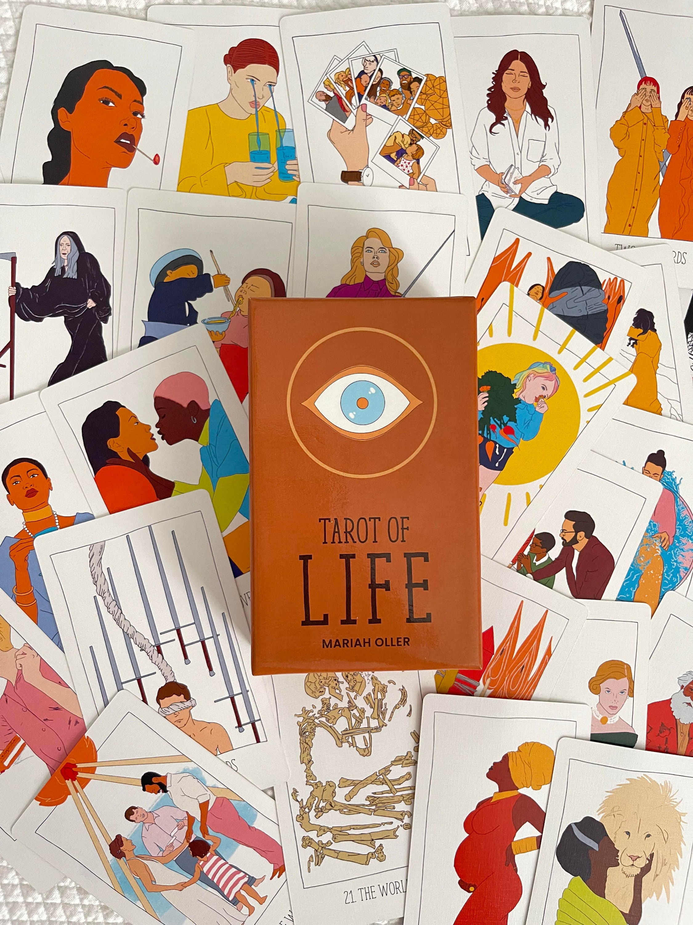 Tarot of Life Diverse Minimalist Modern Indie Tarot Deck// - Etsy