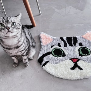 Tuftwonderrug Custom Pet Rugs Pet Portrait Rug Handmade Custom - Etsy