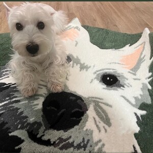 Tuftwonderrug Custom Pet Rugs Pet Portrait Rug Handmade Custom - Etsy