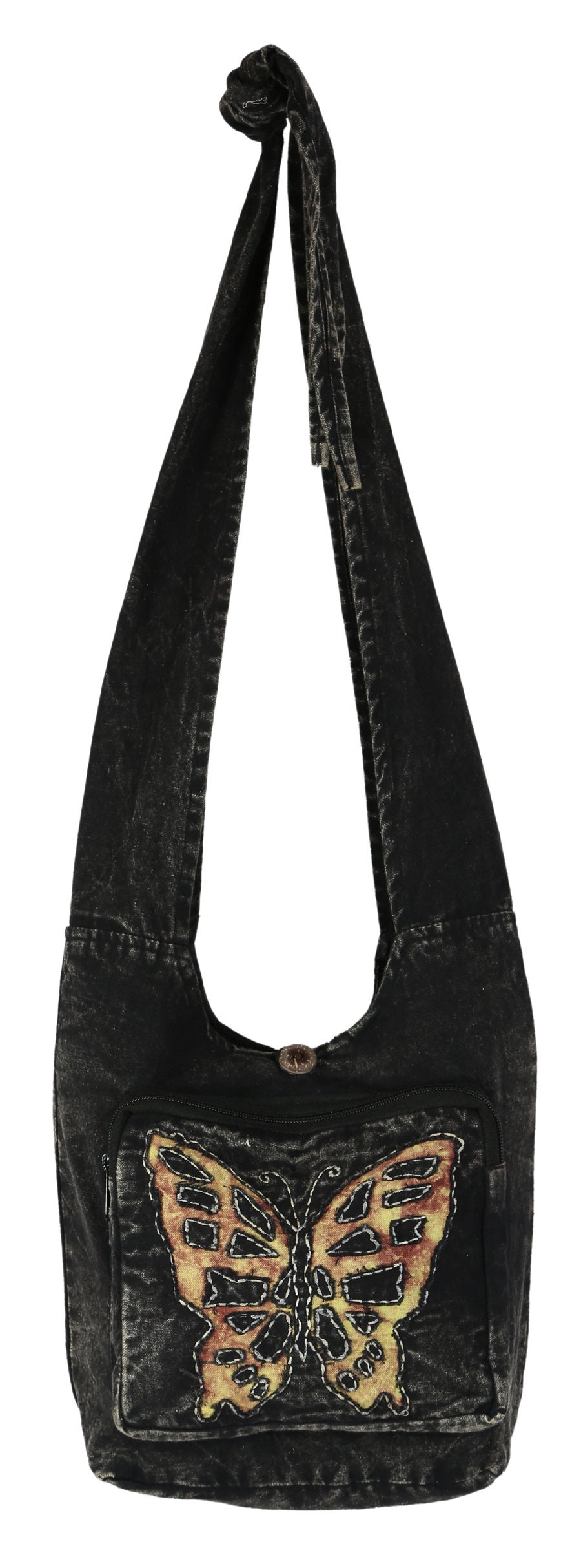 Golden Butterfly Crossbody Bag * Earth Divas * Midnight Faerie Deva ...