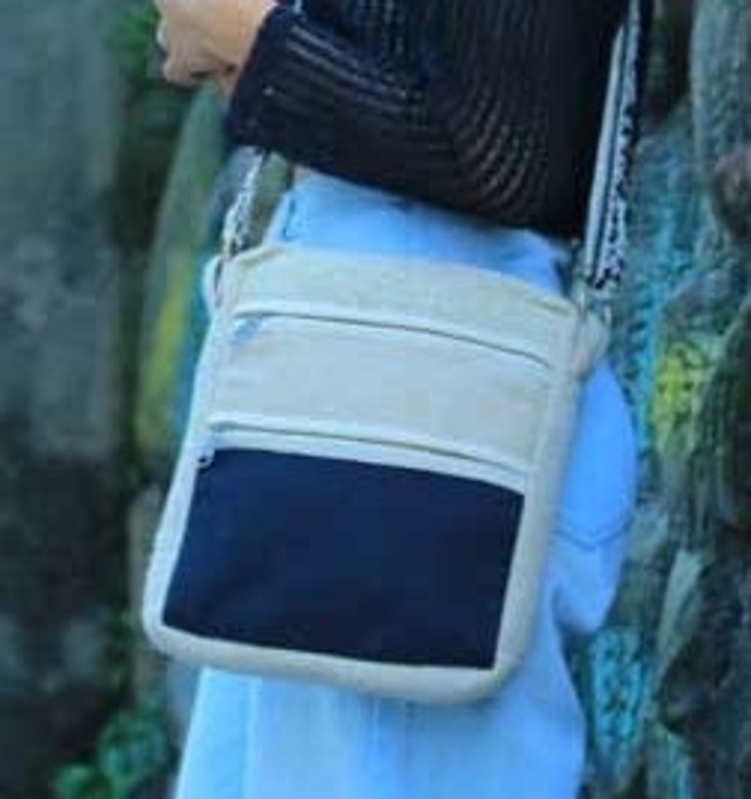 Handmade Cotton Jute Crossbody Bag: Fair Trade Artisan Handbag - Etsy