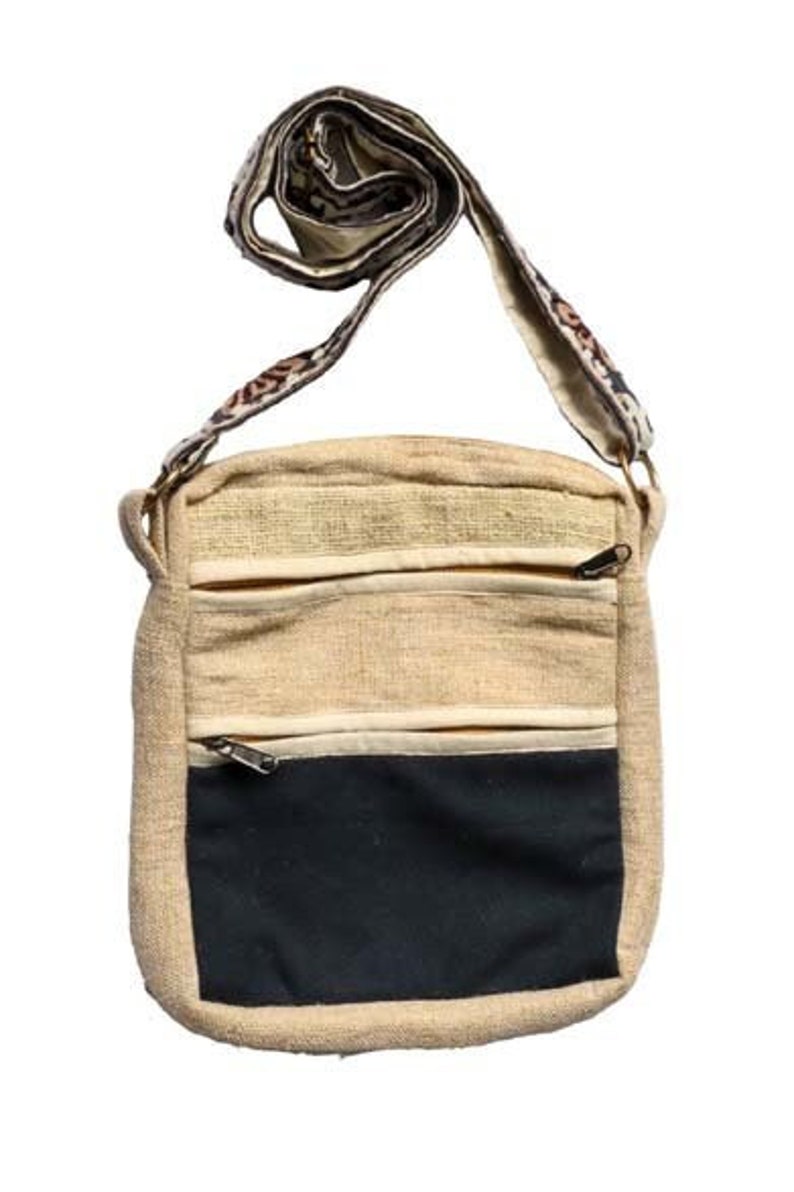 Handmade Cotton Jute Crossbody Bag: Fair Trade Artisan Handbag - Etsy