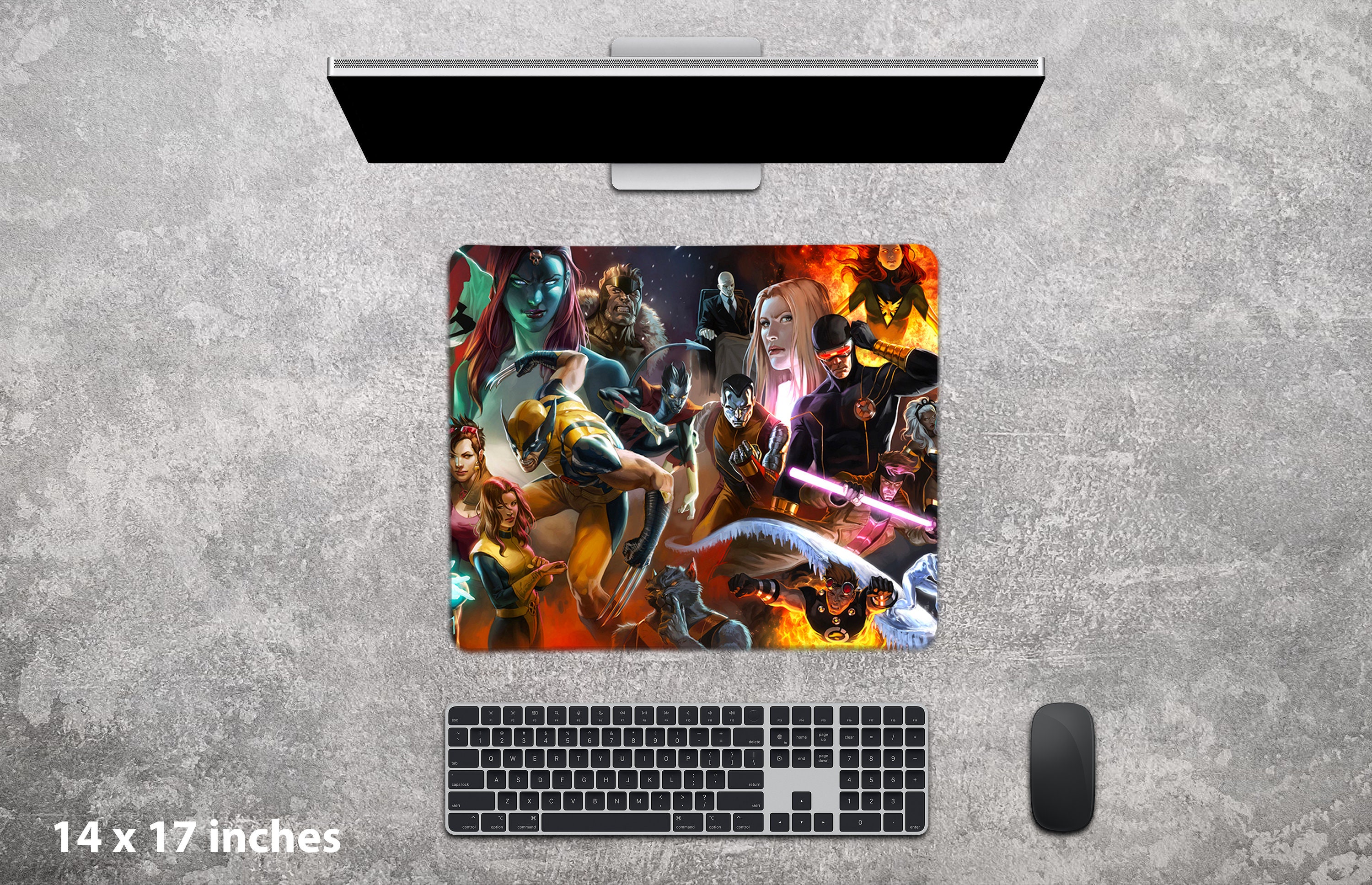 Gaming Mouse Pad Marvel Gift Marvel Decor Gaming Large Mousepad Gaming ...