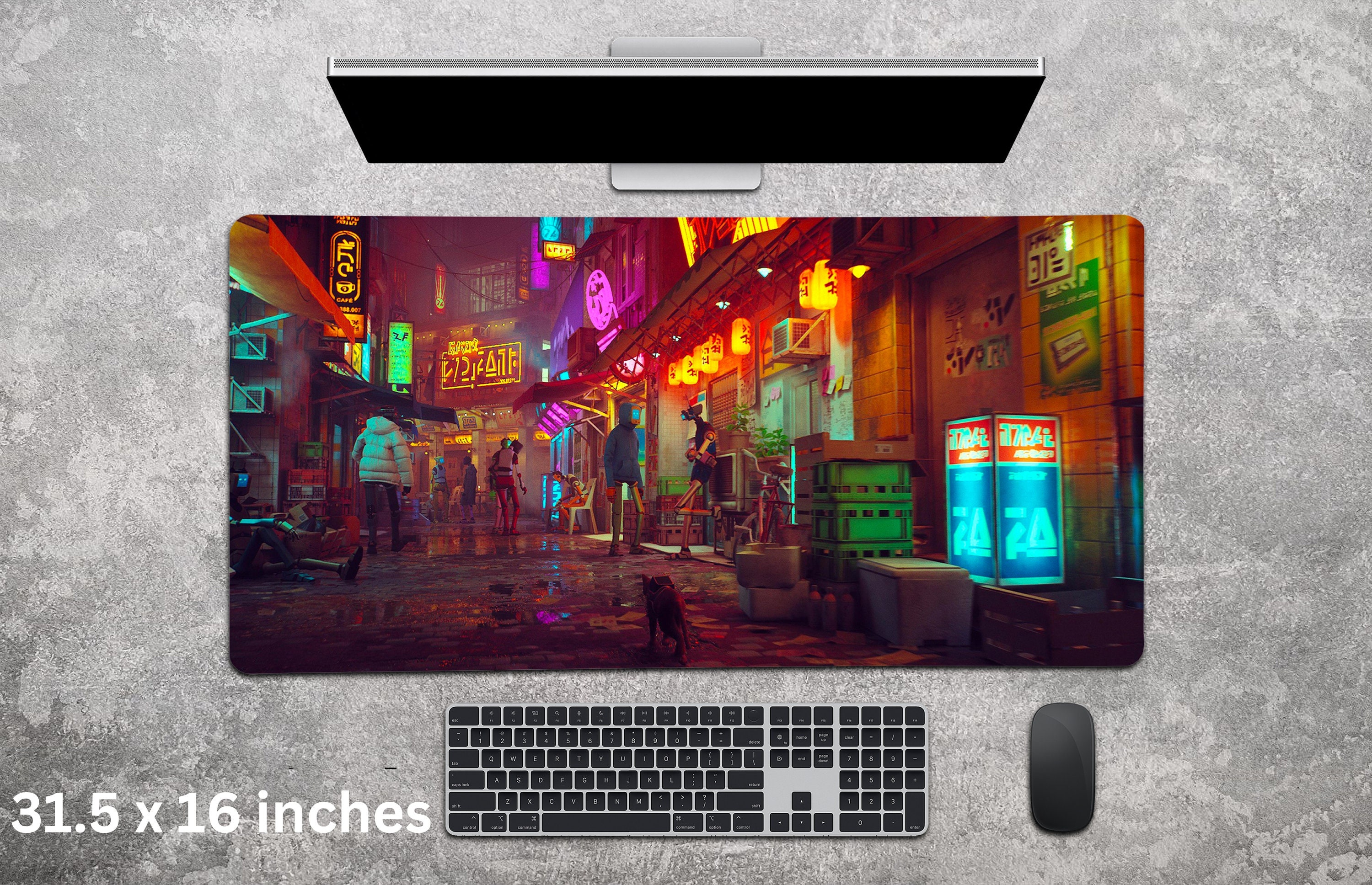 Gaming Mouse Pad Gaming Mousepad Stray Video Game Gift Mousepad Anime ...