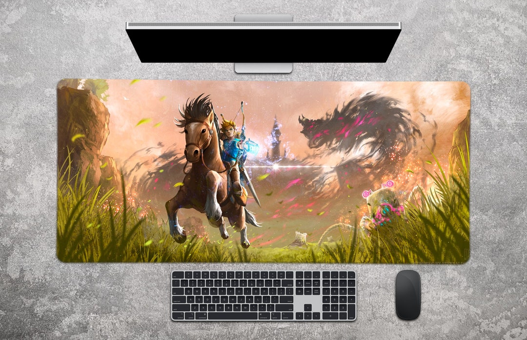Gaming Mouse Pad Legend of Zelda Decor Gaming Large Mousepad Gaming ...