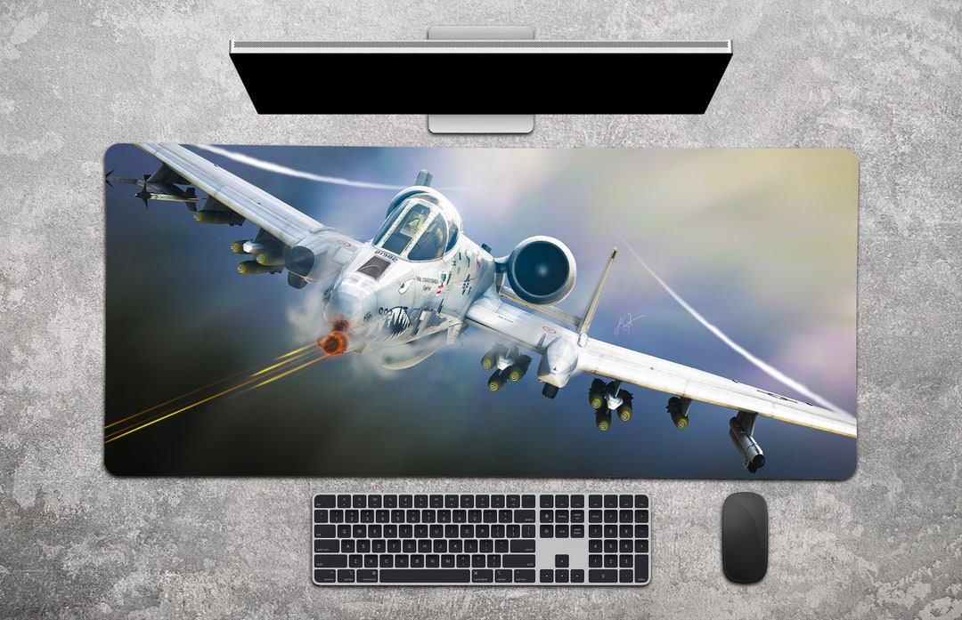 Gaming Mouse Pad Gaming Mousepad A10 Warthog Model A10 Thunderbolt SVG ...