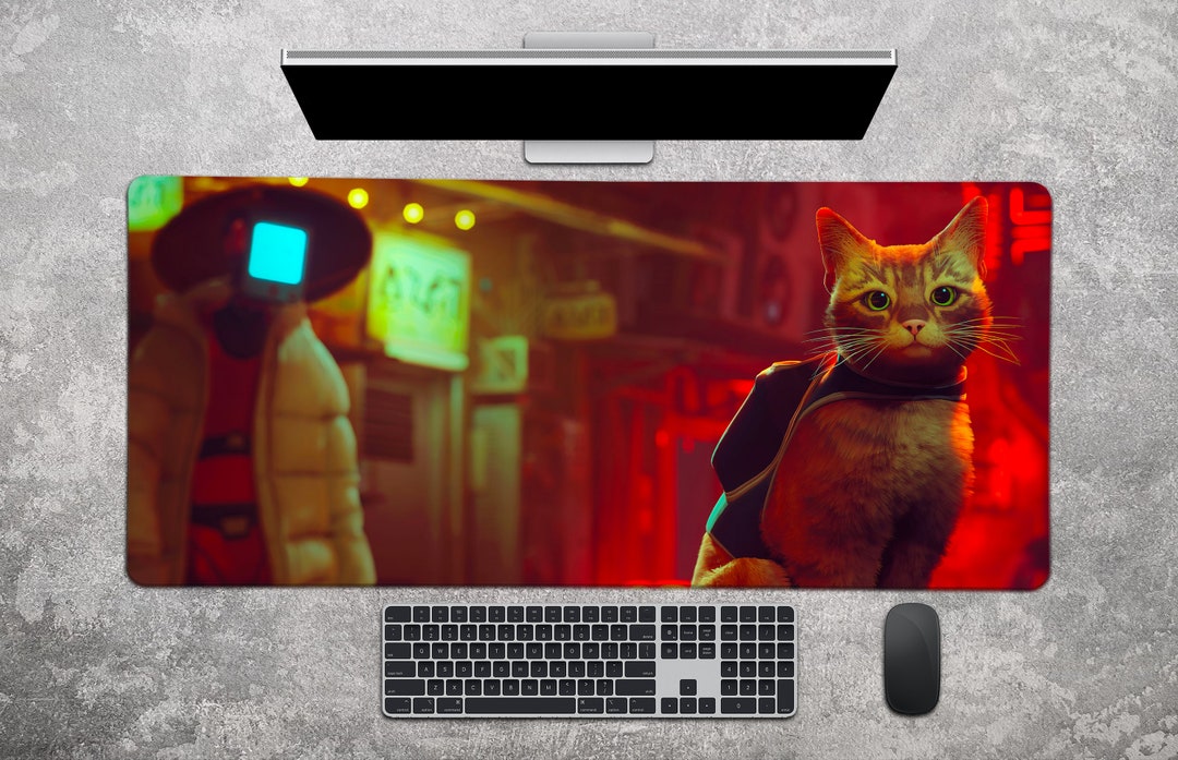 Gaming Mouse Pad Gaming Mousepad Stray Video Game Gift Mousepad Anime ...