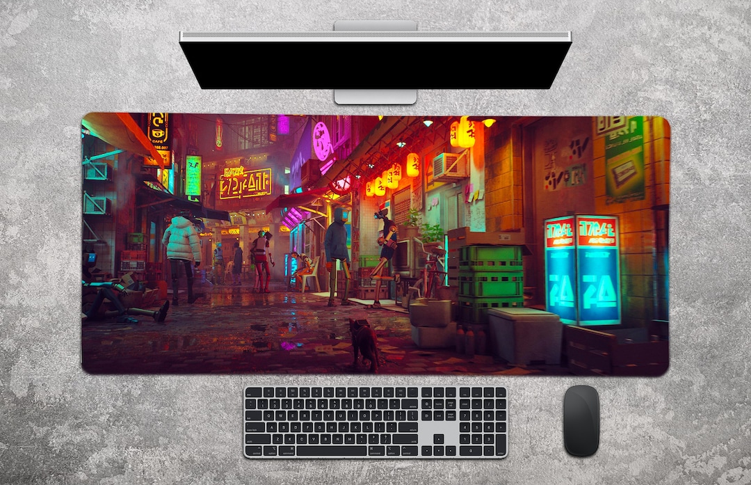Gaming Mouse Pad Gaming Mousepad Stray Video Game Gift Mousepad Anime ...