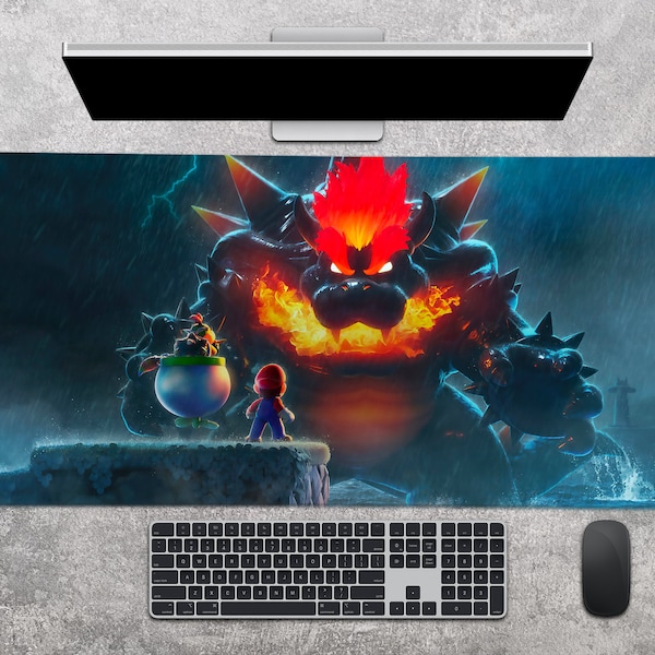 Super Mario Desk Mat - Etsy