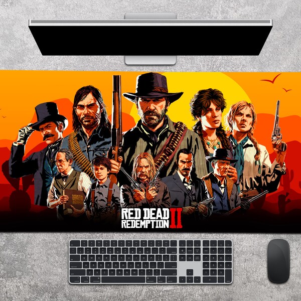 Red Dead Redemption 2 Mousepad - Etsy