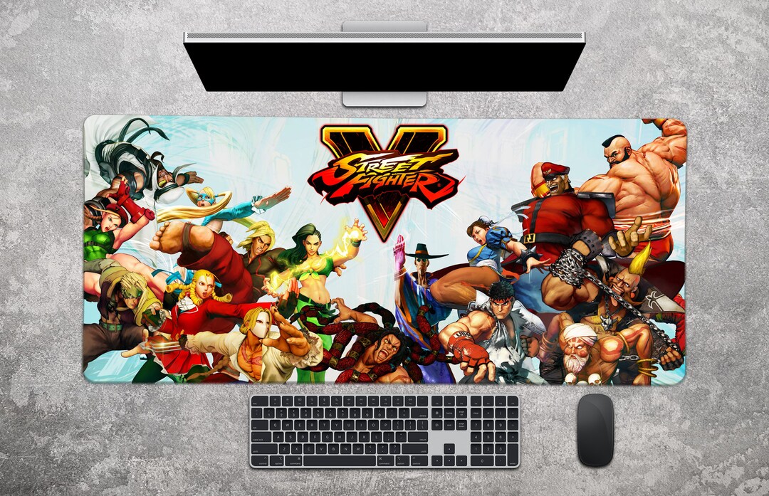 Gaming Mouse Pad Street Fighter Gift Gaming Mousepad Large Mousepad ...