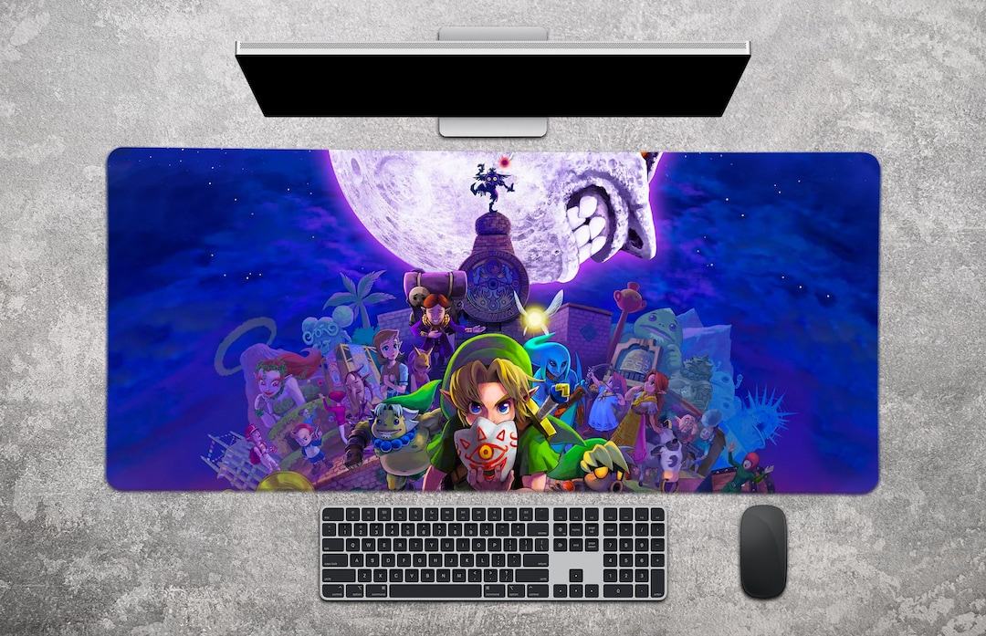 Gaming Mouse Pad Legend of Zelda Decor Gaming Large Mousepad Gaming ...