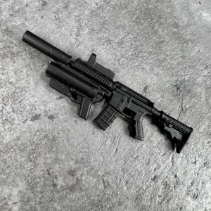 M4A1 Warzone Rifle: 6" Action Figure Accessory (1/12 Scale) - Etsy