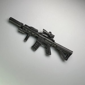M4 Black Edition - Scales 6” 1/12 3D Resin Printed Action Figure ...