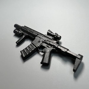 Honey Badger V4 Action Figure Accessory - Scales 6” 1/12 3D Resin ...