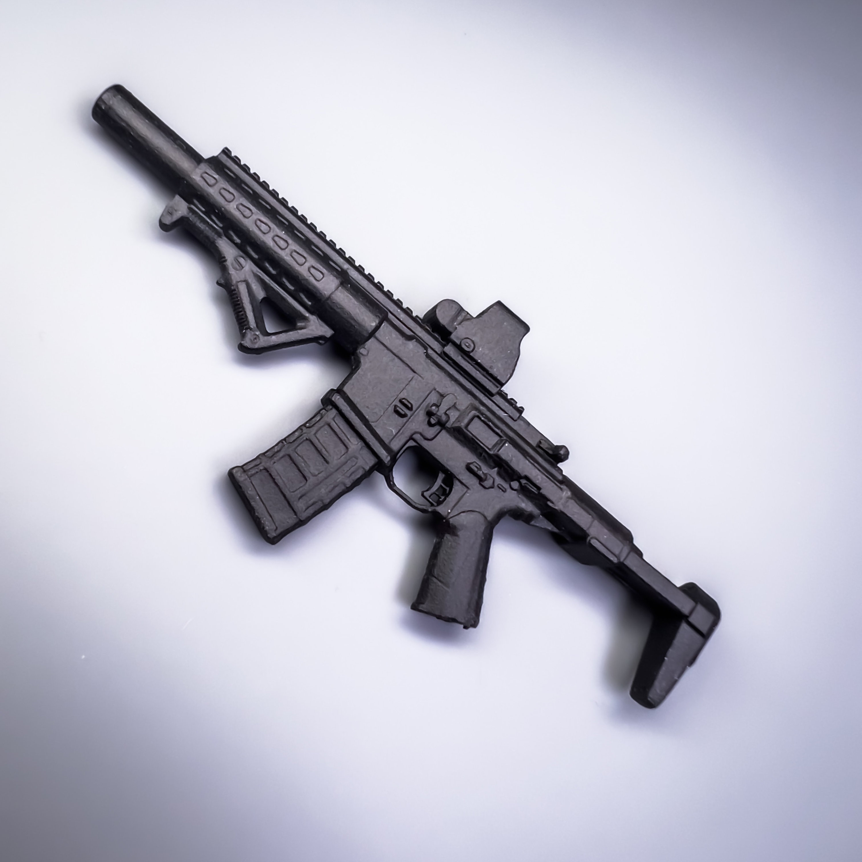 Honey Badger V2 Action Figure Accessory - Scales 6” 1/12 3D Resin ...