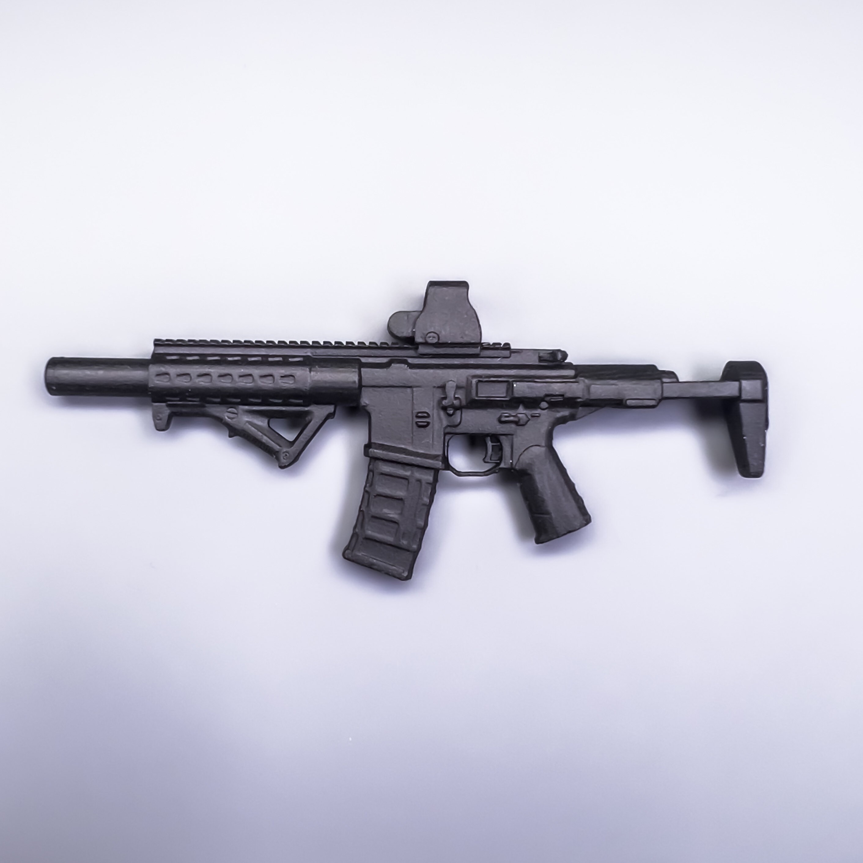 Honey Badger V2 Action Figure Accessory - Scales 6” 1/12 3D Resin ...
