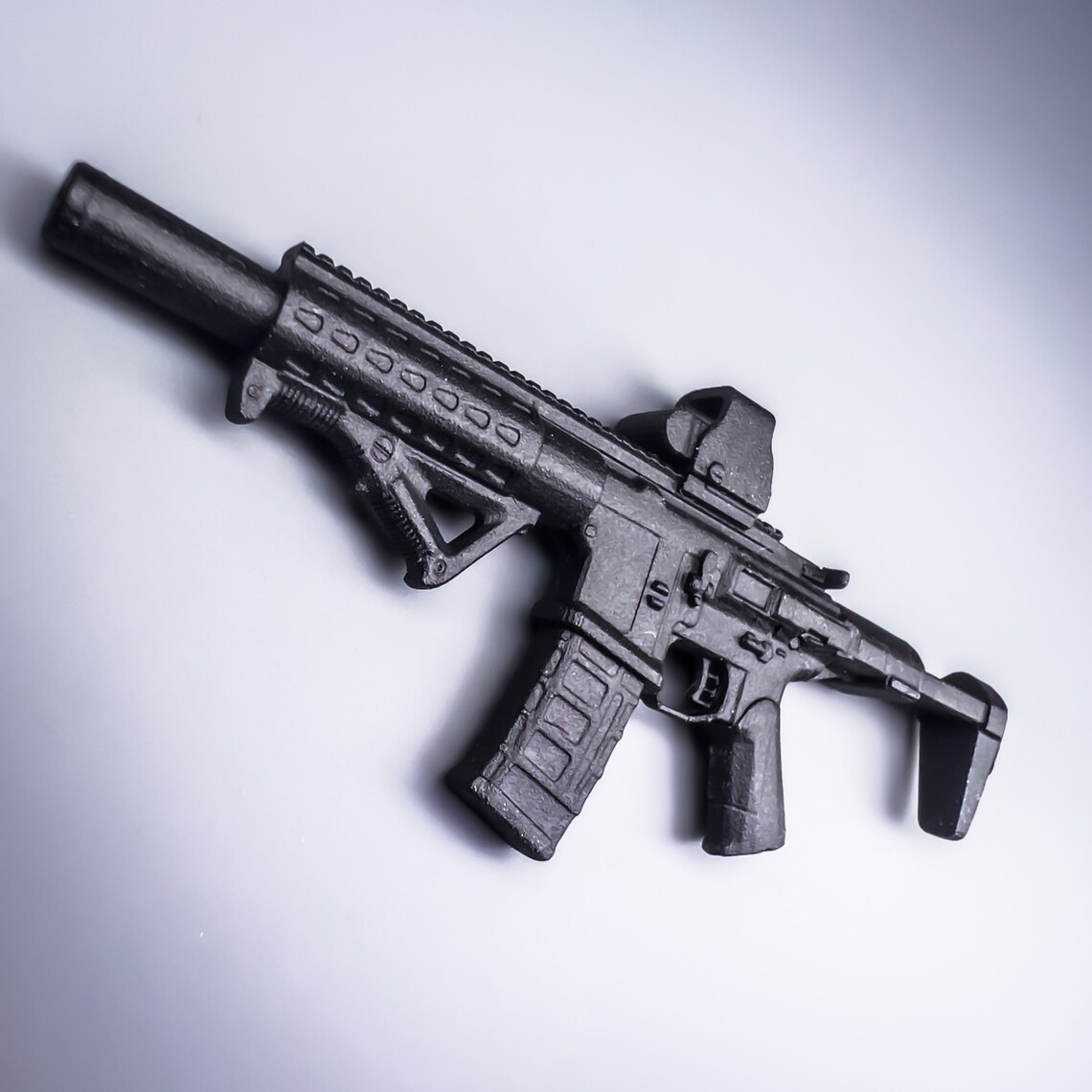 Honey Badger V2 Action Figure Accessory - Scales 6” 1/12 3D Resin ...