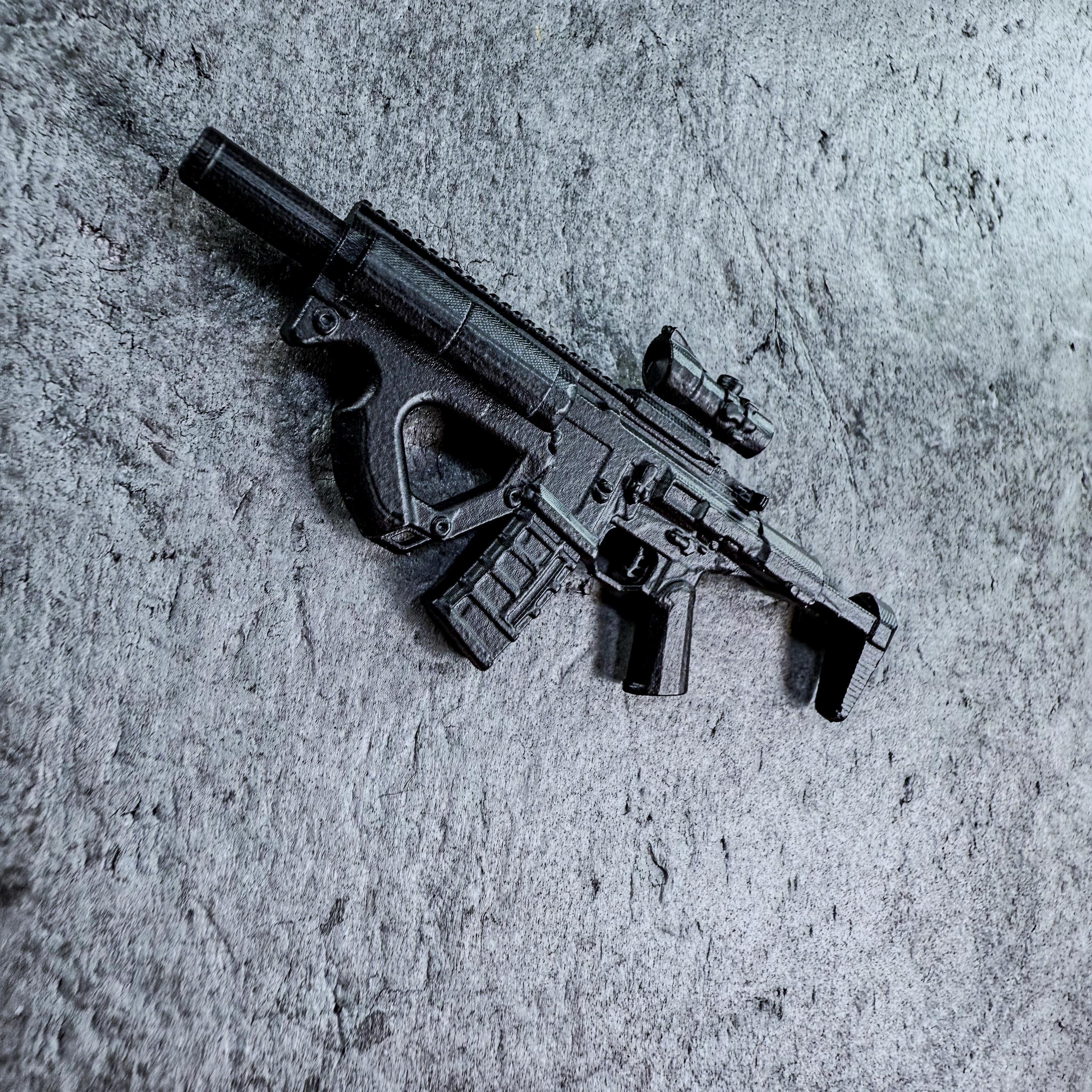 Honey Badger V5 [black] Scales 6” 1/12 3D Resin Printed Action Figure ...