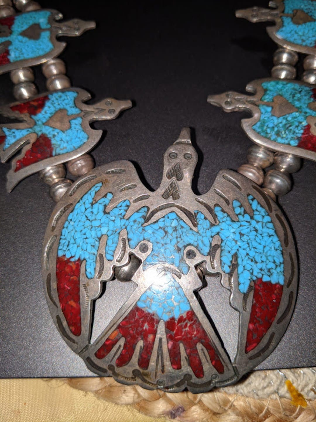 Native American Jewelry, Silver Waterbird, Peyote Bird, Vintage Jewelry ...