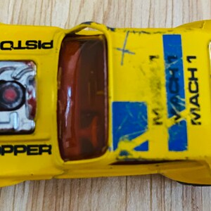 Matchbox- Mustang Piston Popper- Rolamatics- Mach 1, 1973, Made in ...